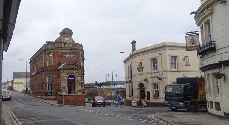 Mexborough Today – Bank, Market Hall, Montagu Arms | Mexborough